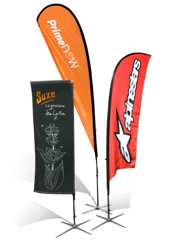 Custom Logo Flags - Design Your Business Feather Flags Today