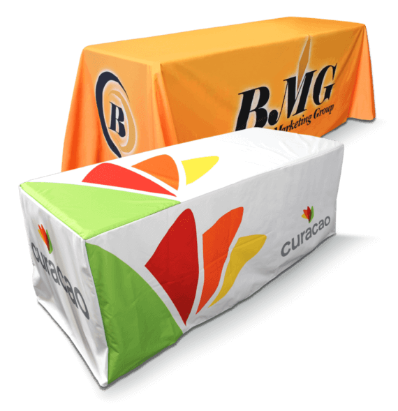 Custom Table Covers - Customize Your Trade Show Tablecloths!