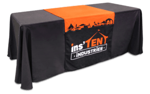 Custom Table Covers - Customize Your Trade Show Tablecloths!