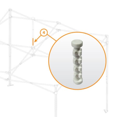 V3 Canopy Frame - Mast Spring - Part #4 - Instent