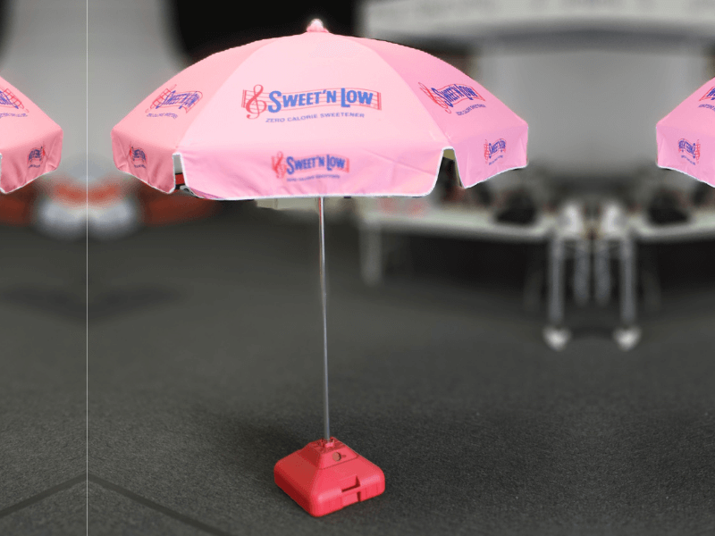 Custom Printed Commercial Umbrellas - Outdoor Brand Promotion!